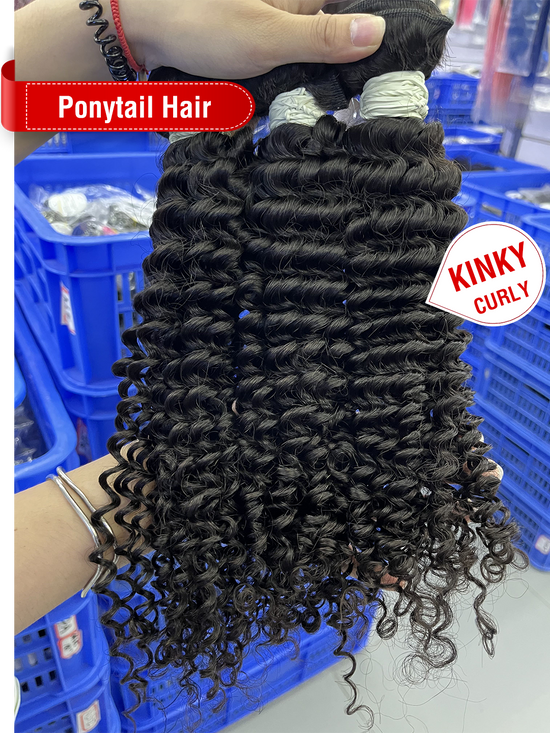 Ponytail Hair Natural Color Bundle – iGoddessHair